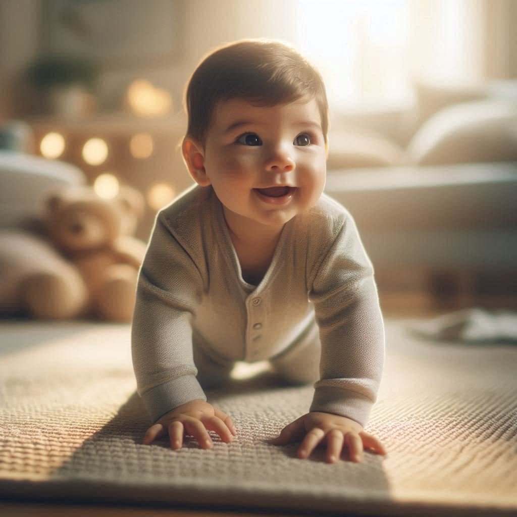 ¿A qué edad empiezan a gatear los bebés? - Guía para padres